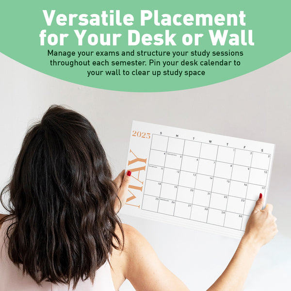 Modern Desk Calendar – Sweetzer & Orange