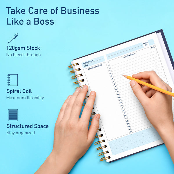 Project Planner Notebook – Sweetzer & Orange