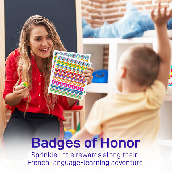 Parfait Reward Stickers in French – Sweetzer & Orange