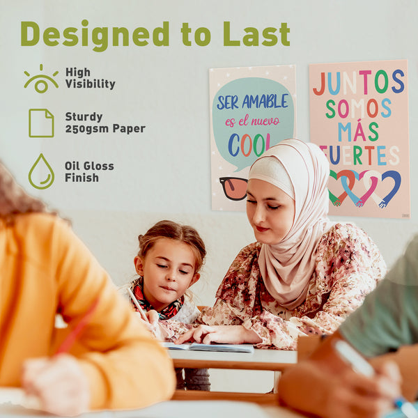 Kindness Posters in Spanish – Sweetzer & Orange