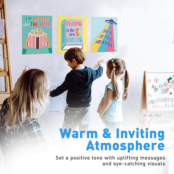 Reading Poster Set – Sweetzer & Orange