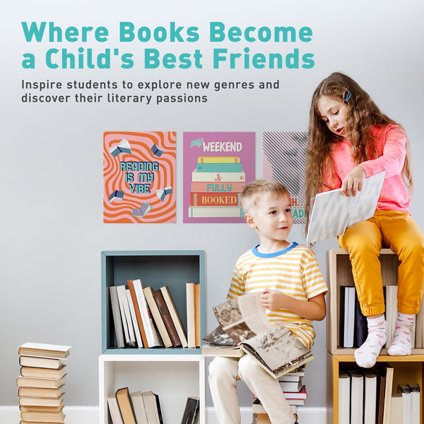 Reading Poster Set – Sweetzer & Orange