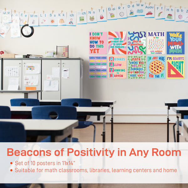 Set of Fun Math Posters – Sweetzer & Orange