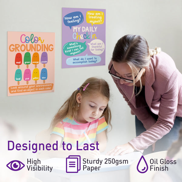 Calming Corner Poster Set – Sweetzer & Orange