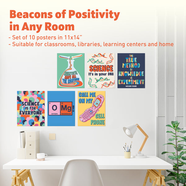 Set of Fun Science Posters – Sweetzer & Orange