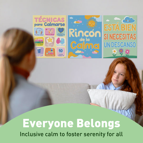 Spanish Calming Corner Poster Set – Sweetzer & Orange