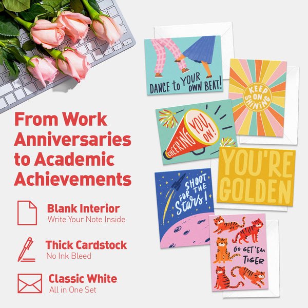 Cheering You on Cards | Set of 24 – Sweetzer & Orange