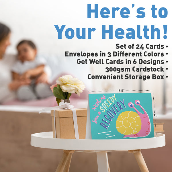 Feel Better Cards | Set of 24 – Sweetzer & Orange