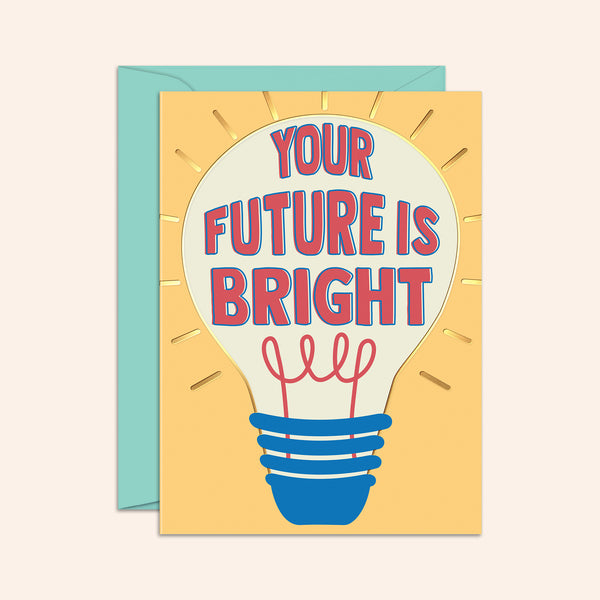 Bright Future Graduation Card – Sweetzer & Orange
