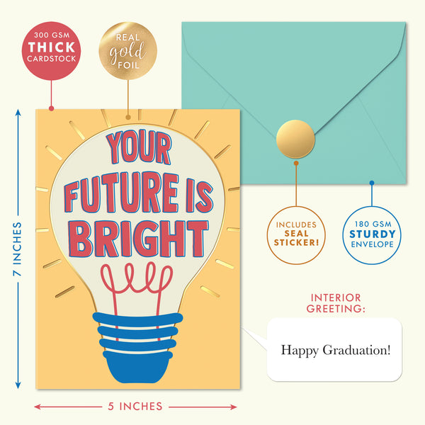 Bright Future Graduation Card – Sweetzer & Orange