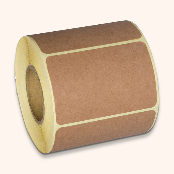 2x3" Kraft Brown Labels – Sweetzer & Orange