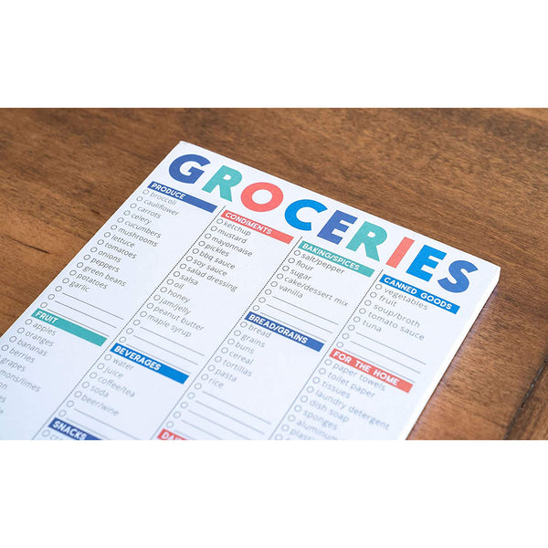 Fast Check Grocery Notepad – Sweetzer & Orange