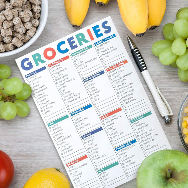 Fast Check Grocery Notepad – Sweetzer & Orange
