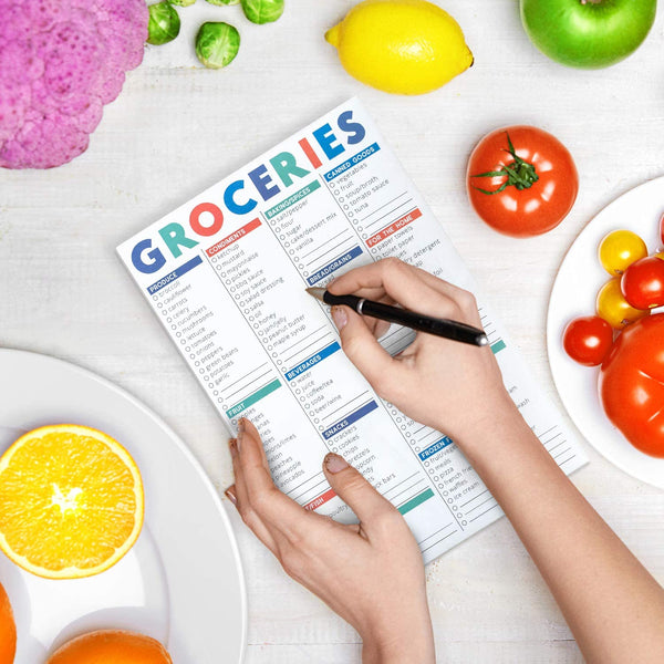 Fast Check Grocery Notepad – Sweetzer & Orange