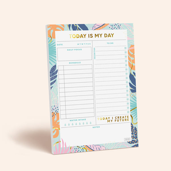 Today is My Day Planner Notepad – Sweetzer & Orange