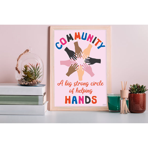 Kindness Poster Set – Sweetzer & Orange