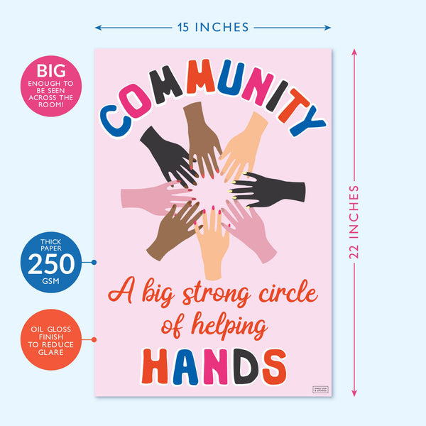 Kindness Poster Set – Sweetzer & Orange