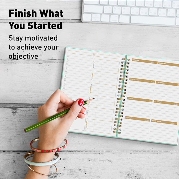 Flexible Weekly Planner Notebook – Sweetzer & Orange