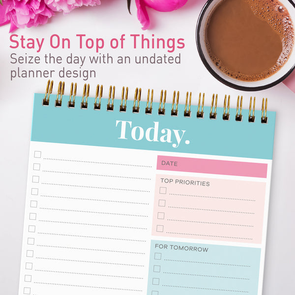 Today Planner in Teal – Sweetzer & Orange