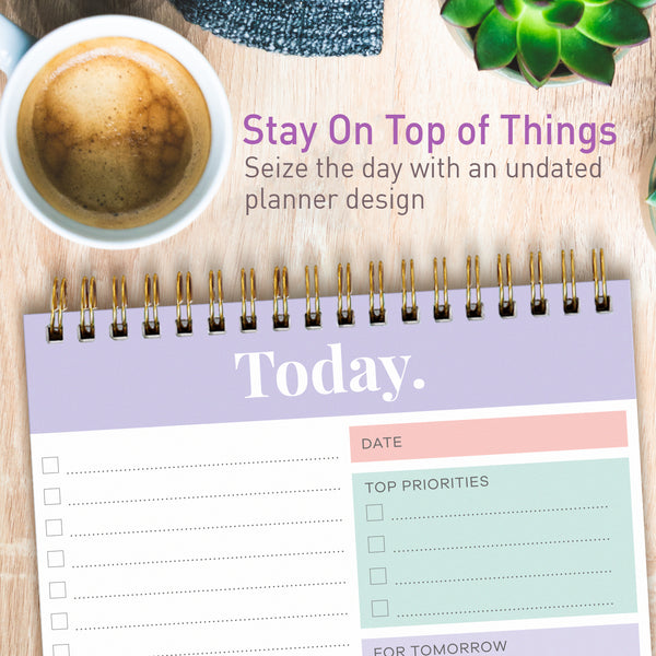 Today Planner in Mauve – Sweetzer & Orange