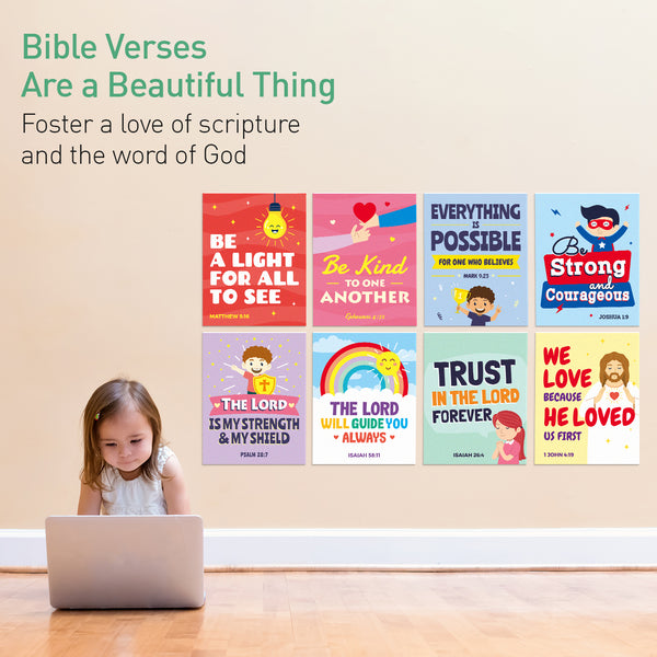 Bible Verse Posters for Kids – Sweetzer & Orange