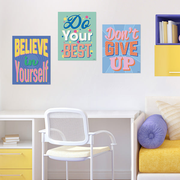 CLASS RULES Letters and 8 Posters – Sweetzer & Orange