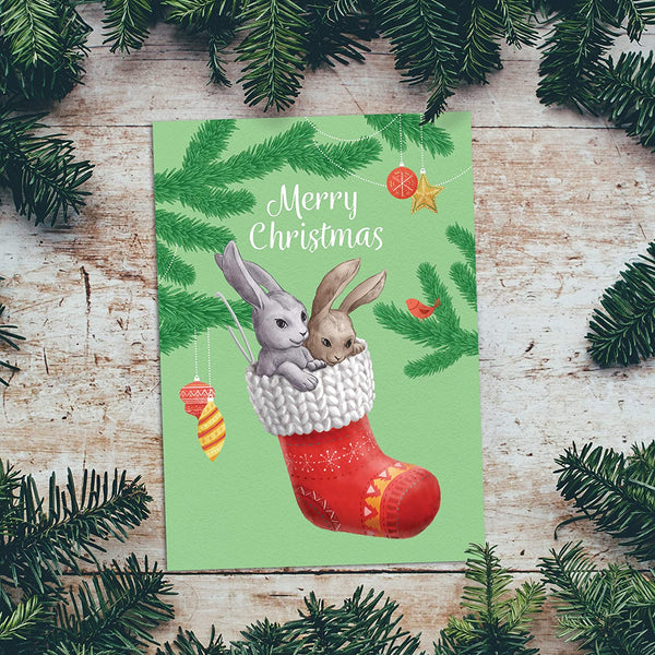 Animal Christmas Cards | Set of 24 – Sweetzer & Orange