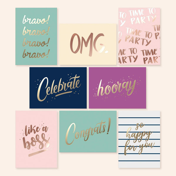 Congratulations Cards | Set of 48 – Sweetzer & Orange